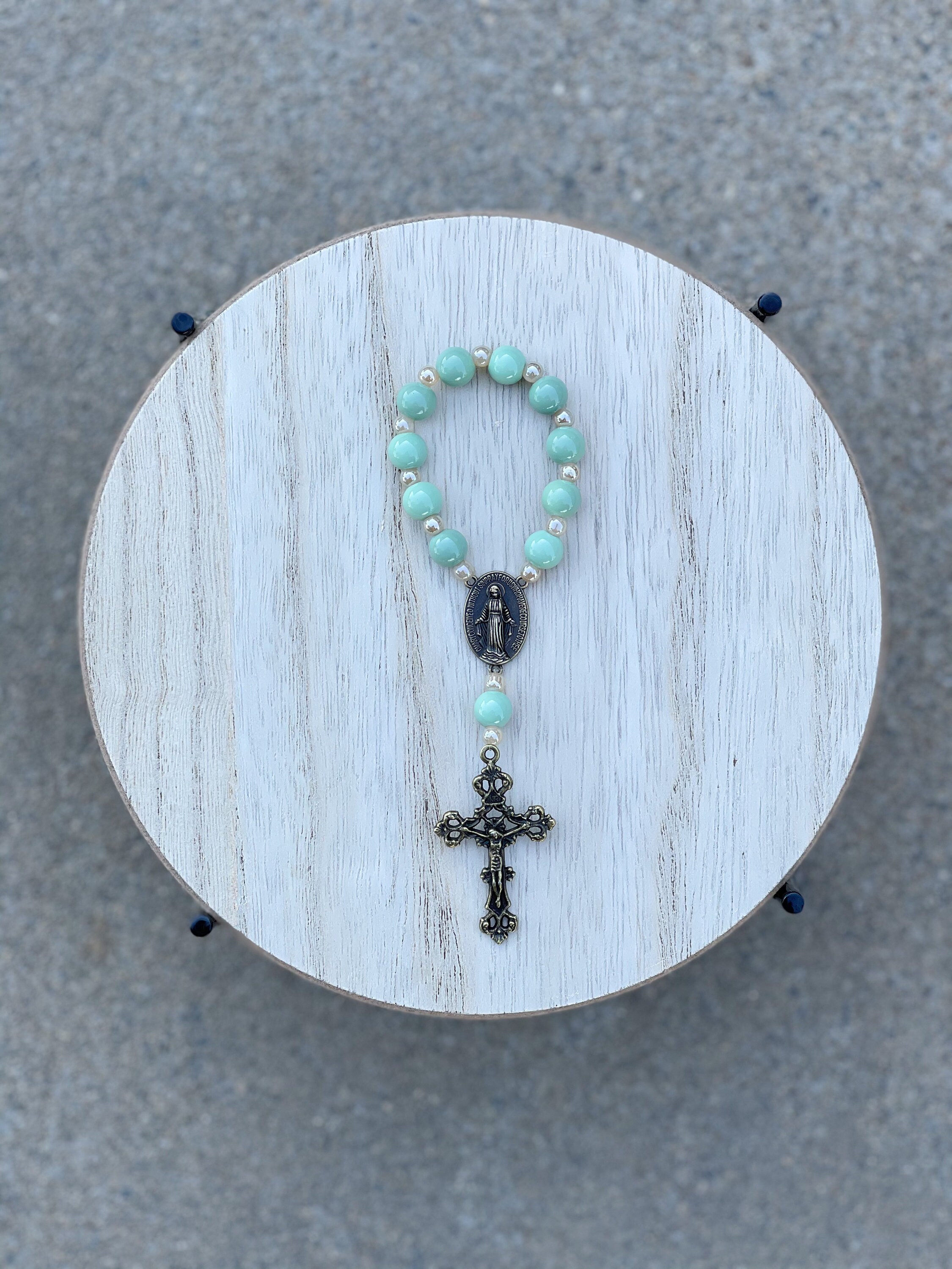 Small Pocket Rosary Rosario Rosary | Etsy