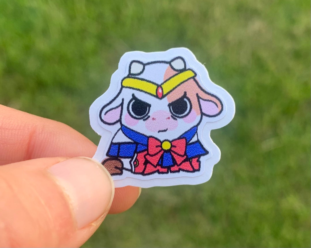 10 Pack Sailor Moo Mini Sticker Flakes / Cute Funny Weird Unique Sailor ...