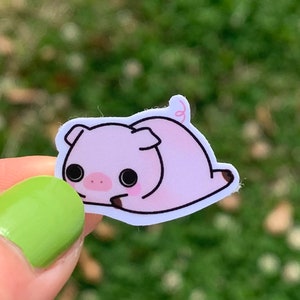 10 Pack Woebegone Animal Mini Sticker Flakes / Cute Funny Frog Cow ...