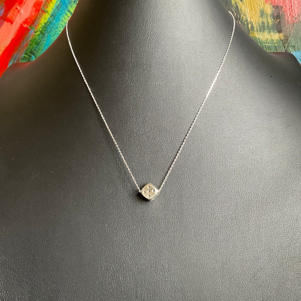 Dice Necklace - Etsy