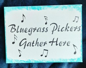 Bluegrass Sign - Etsy