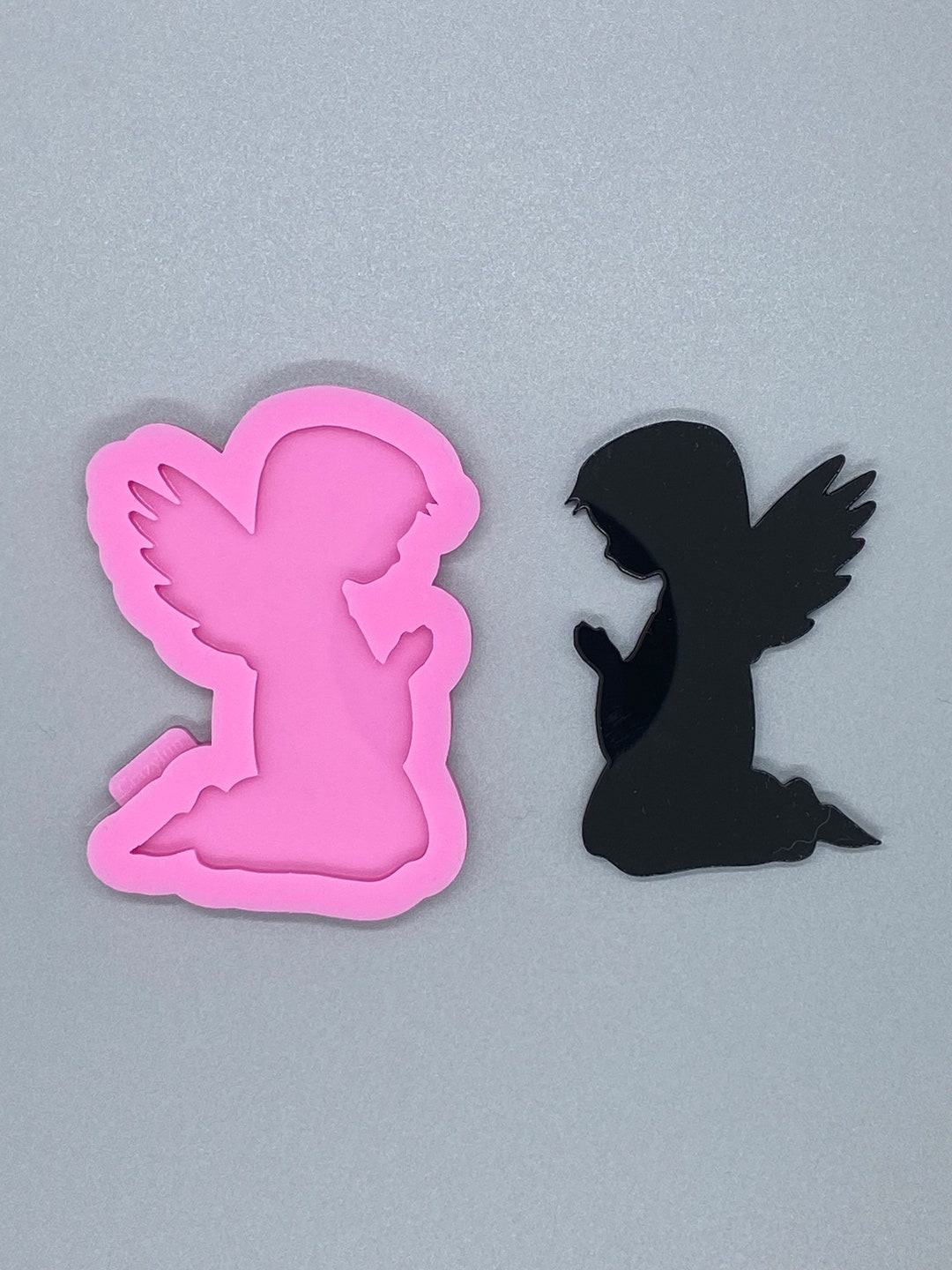 Silicone Mold Kneeling Angel Mold Casting Mold Resin Epoxy - Etsy