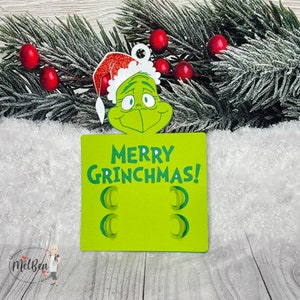 Grinch Money Holder , Christmas Party, Digital File SVG and Studio - Etsy