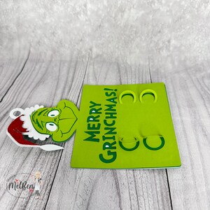 Grinch Money Holder , Christmas Party, Digital File SVG and Studio - Etsy