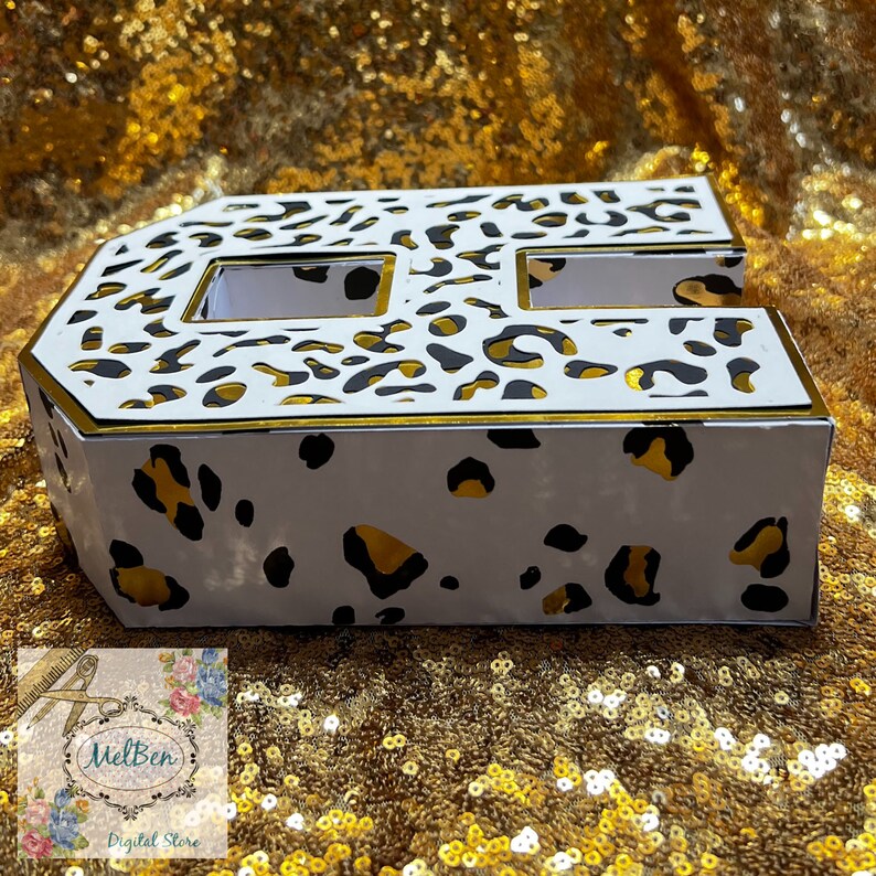 3D Letter A to Z layers Included Digital Cut SVG and Studio - Etsy