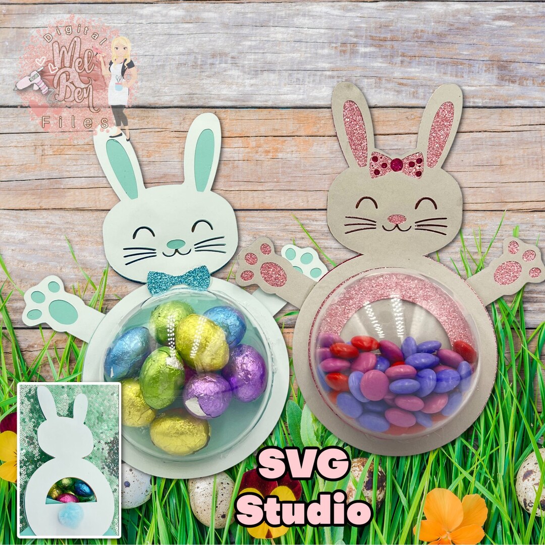 Interactive Easter Bunny Candy Holder With Fun Opening Mechanism ...