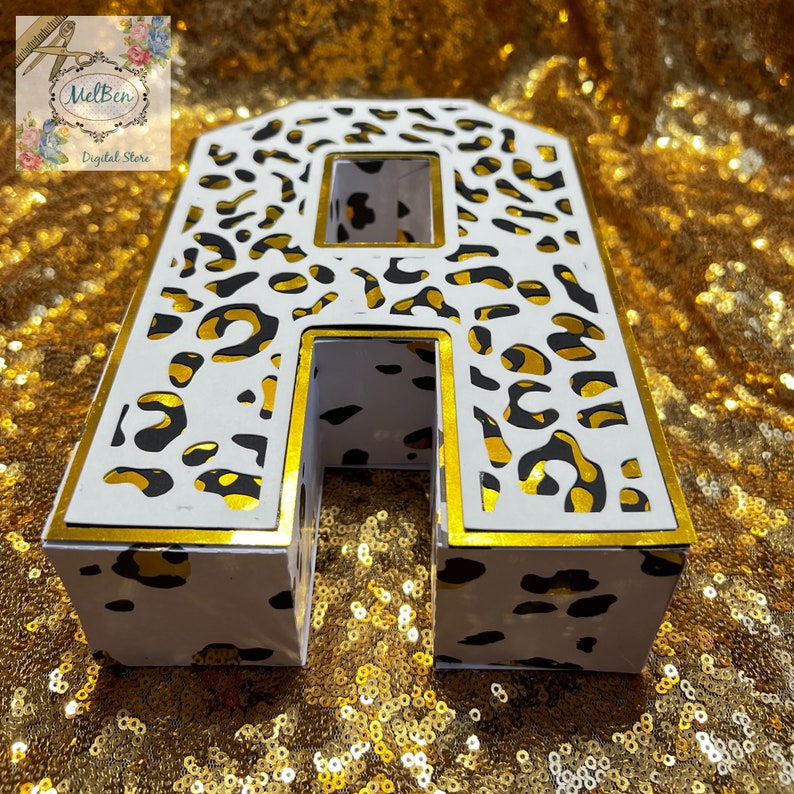 3D Letter A to Z layers Included Digital Cut SVG and Studio - Etsy