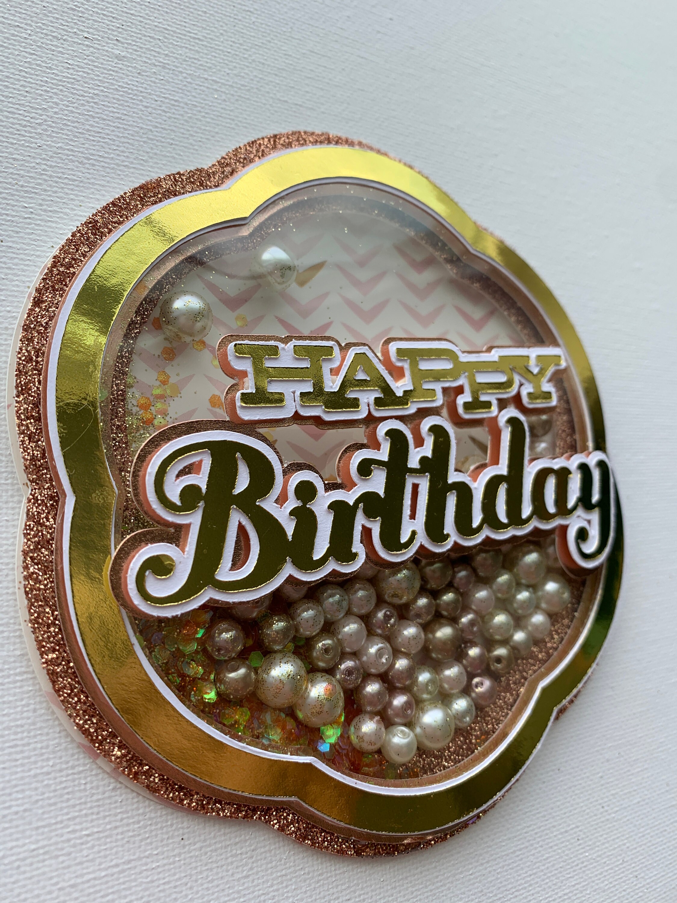 Shaker Cake Topper Template. SVG and Studio. Cutting Files for - Etsy ...