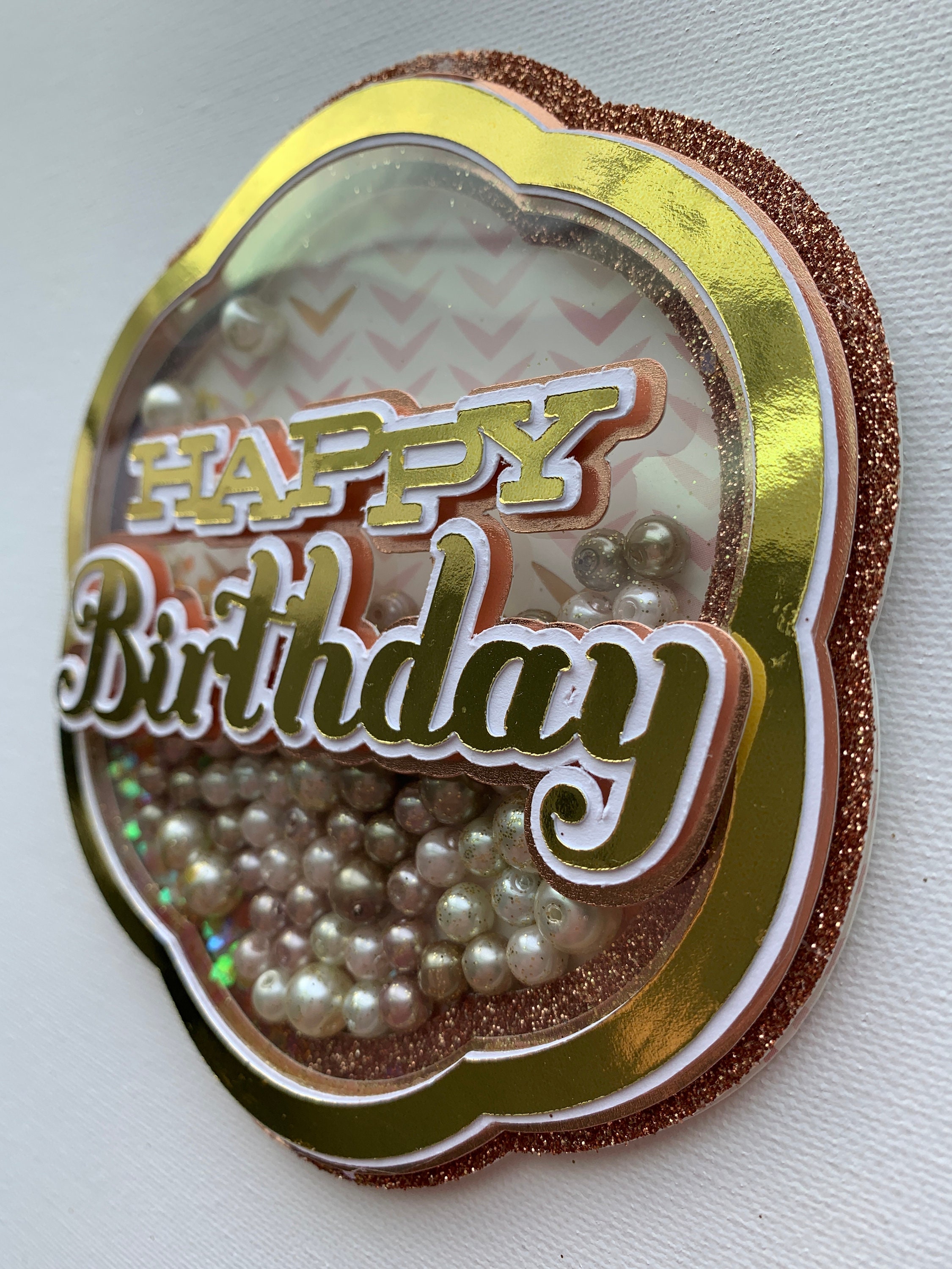 Shaker Cake Topper Template. SVG and Studio. Cutting Files for - Etsy