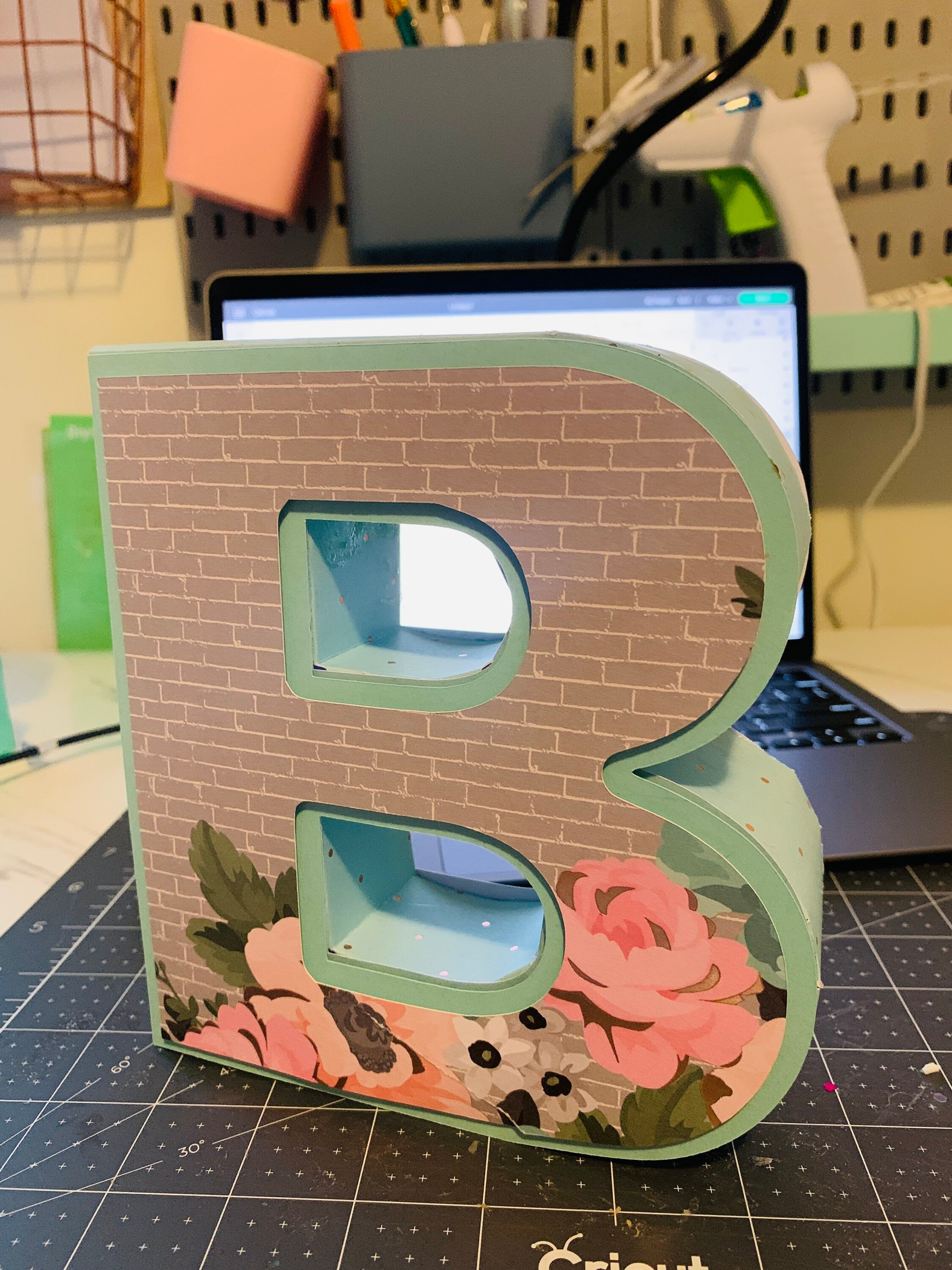 3D Letter A-Z, (layers Included) Digital Cut PDF SVG and Studio File ...