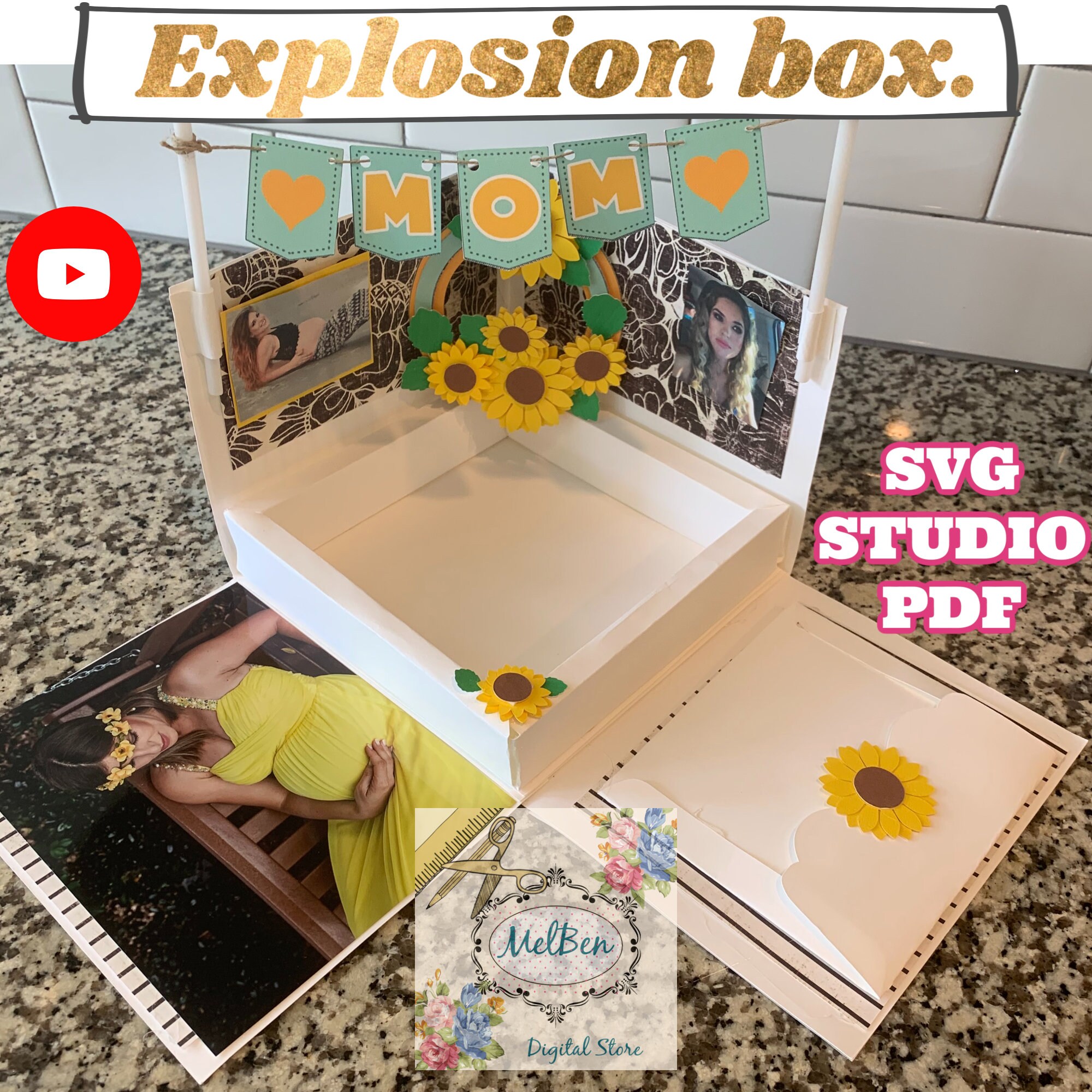 Exploding BOX File SVG Instant Download Svg Project for | Etsy Australia