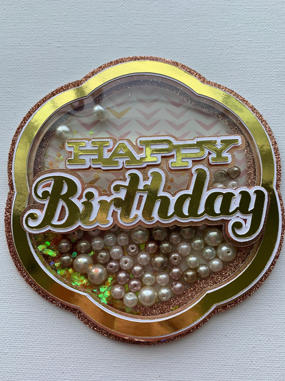 Shaker Cake Topper Template. SVG and Studio. Cutting Files for Cricut ...