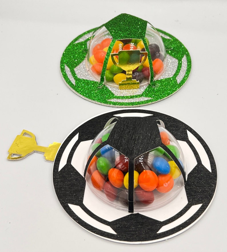 Soccer Candy Holder, Digital File SVG and Studio With Opening Mechanism ...