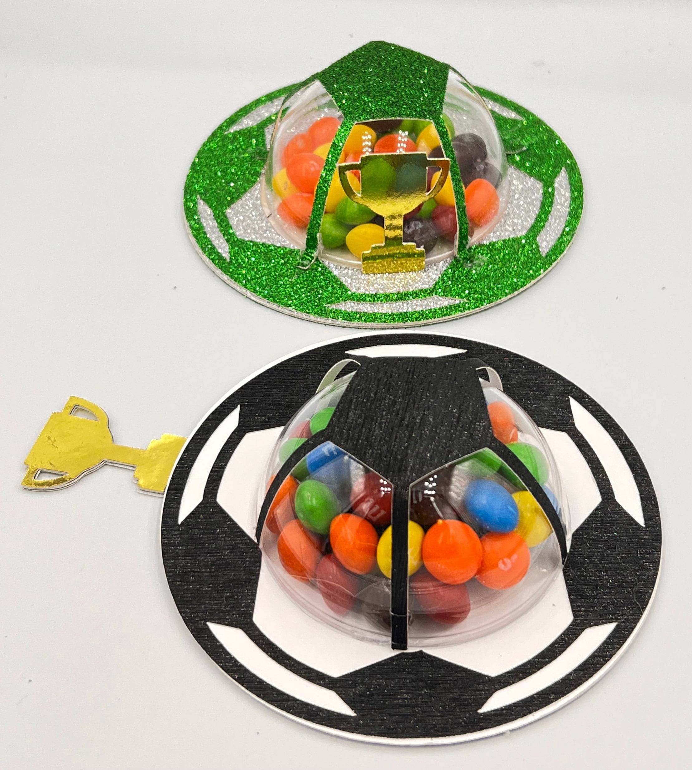 Soccer Candy Holder Digital File SVG and Studio With Opening - Etsy