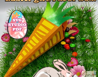 Carrot Box Svg - Etsy