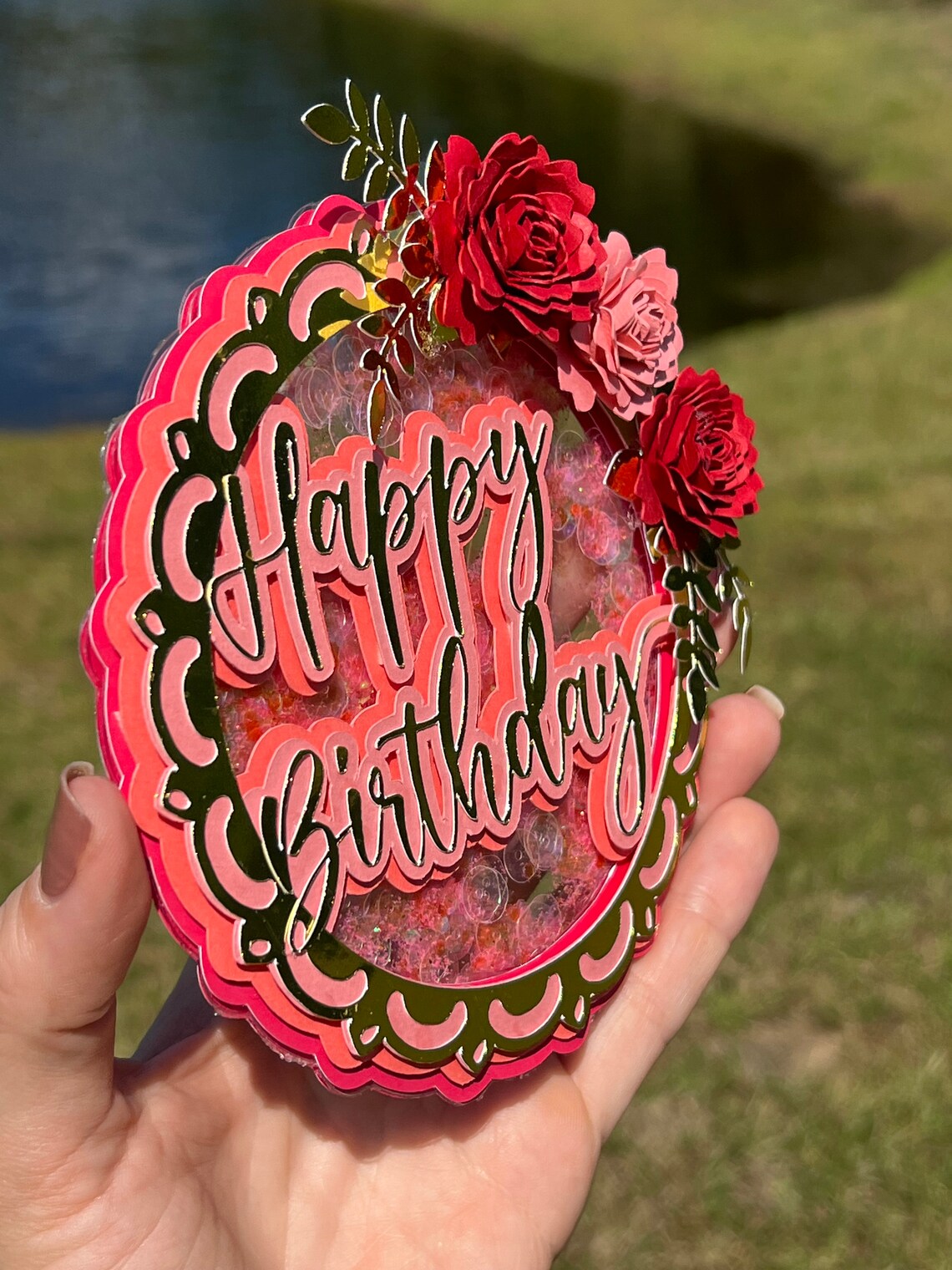 Shaker Cake Topper SVG Pdf and Studio. Included Decoration. - Etsy