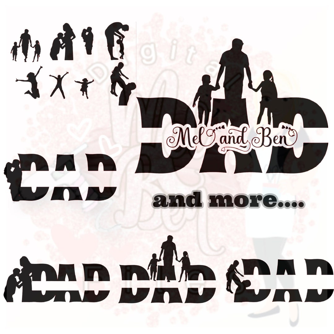 Dad Gift, Svg and Studio. Cricut and Cameo. Everything is Included ...