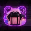 Pack Overlay Stream Animated Neon Pink - WEBM Format - Compatible With ...