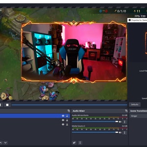 Stream Overlay Webcam - League of Legends - RANKEDS Rangos - Diseño ...