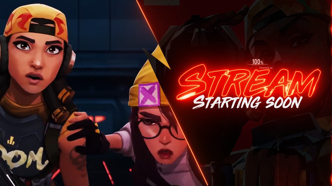 Valorant Raze Animated Stream Overlays Pack HD Quality - Etsy Australia