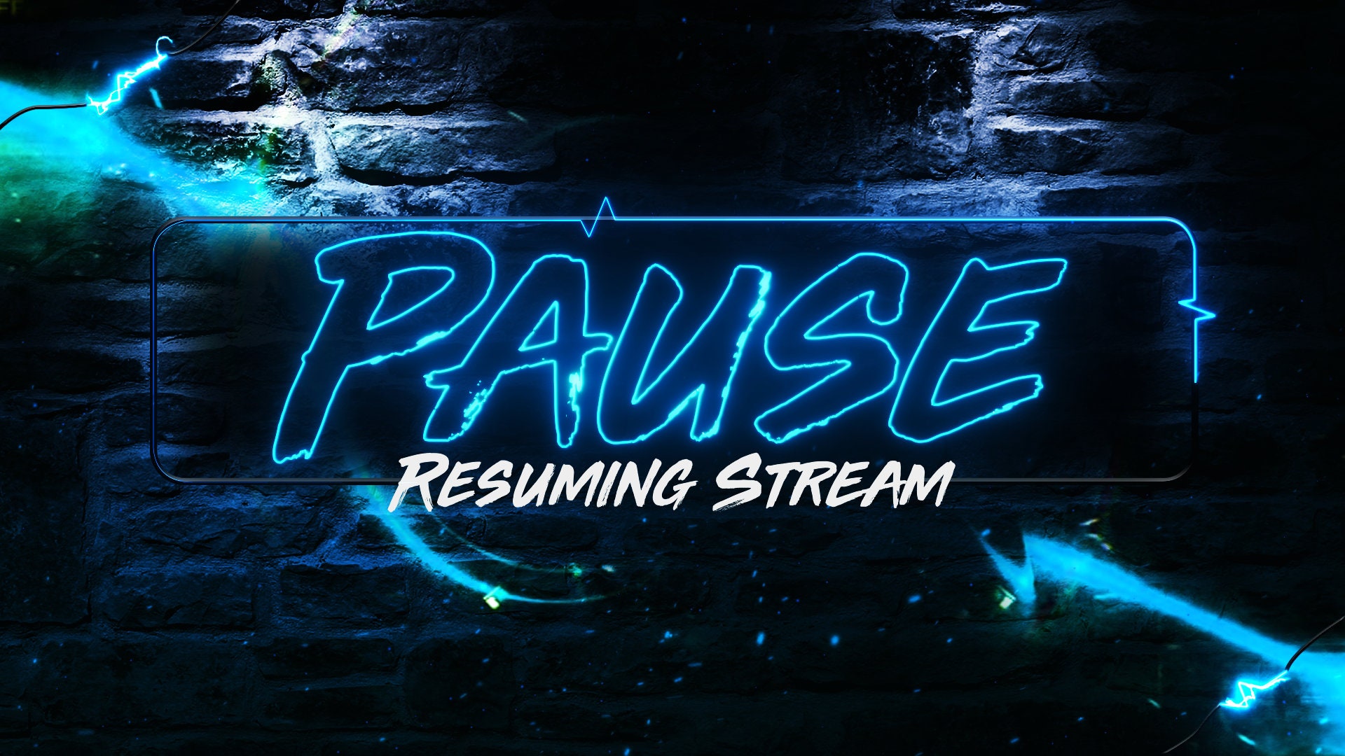 RGB Style Stream Overlays Pack - RGB Animation - Etsy