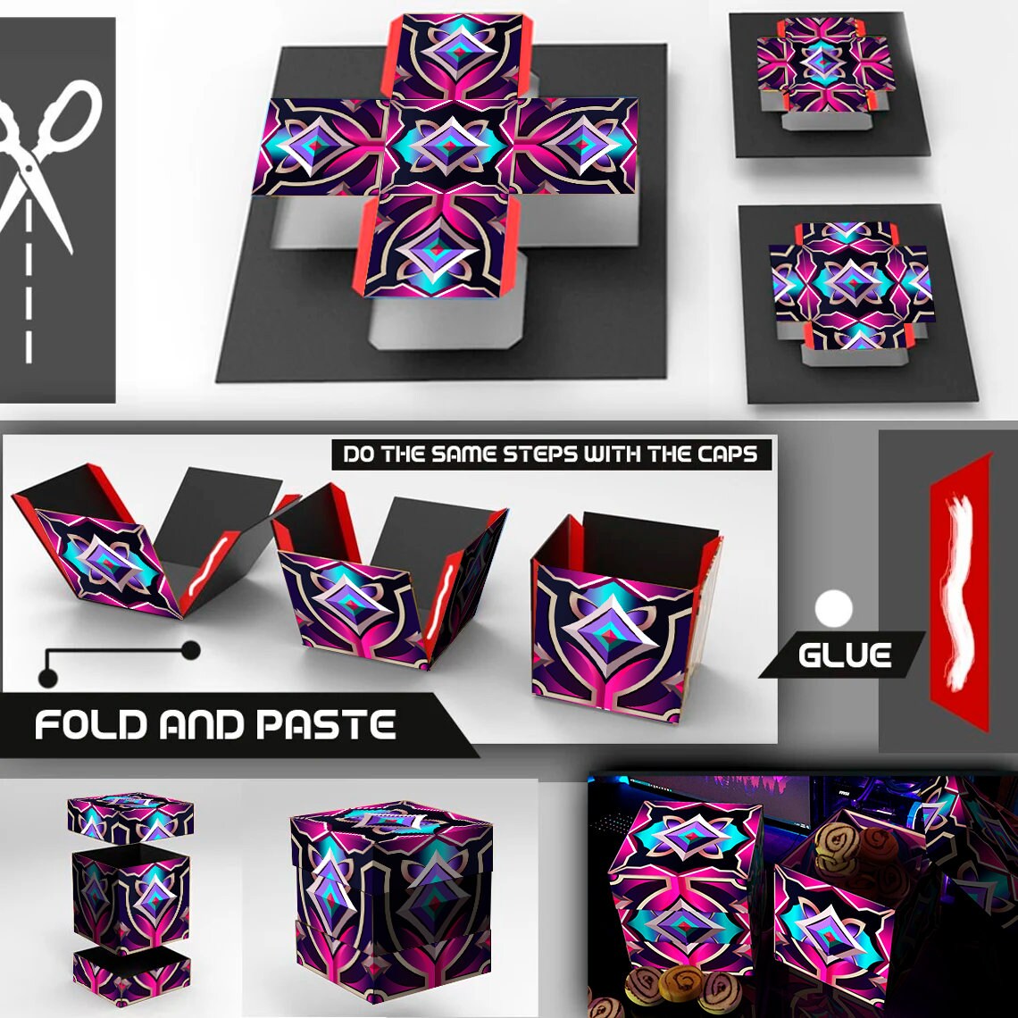 Hextech Star Guardian Box Template - League of Legends - Printable ...