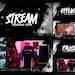 Neon Purple TIKTOK Streaming Overlay Pack Tiktok Live Animated Design - Etsy