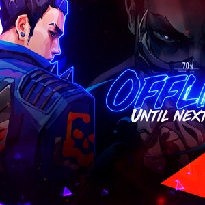 YORU Valorant - Animated Stream Overlays Pack - WEBM Format - Etsy