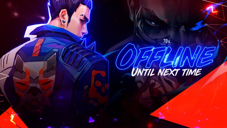 YORU Valorant Animated Stream Overlays Pack WEBM Format - Etsy