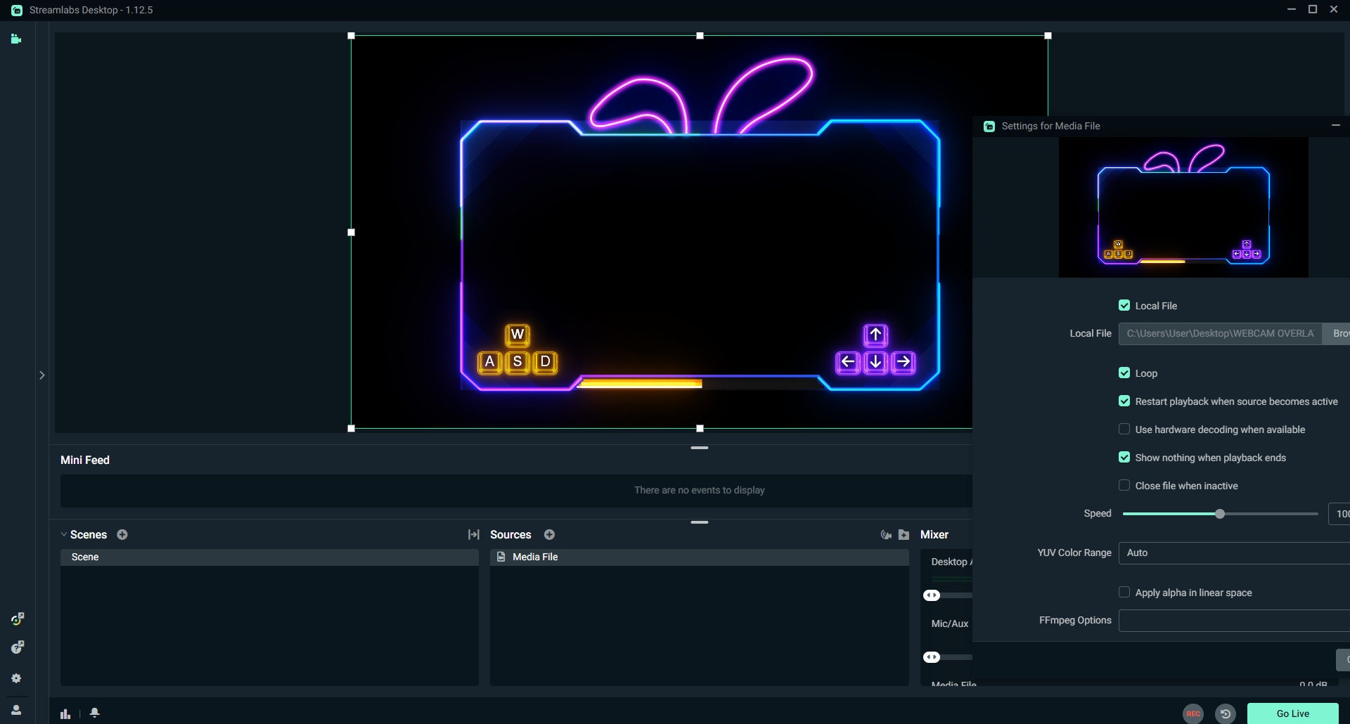 Webcam Overlay Stream - Arcade Gaming Pack of 3 Animated Styles - WEBM ...