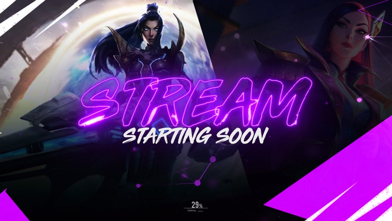 Caitlyn Stream Overlay Pack HD Animated Overlays PACK - Etsy