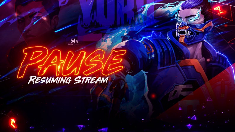 YORU Valorant Animated Stream Overlays Pack WEBM Format - Etsy