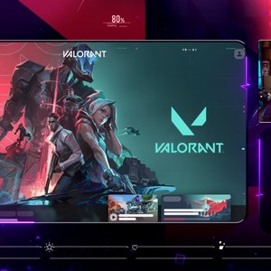 Fade Valorant Animated Stream Overlays Pack HD Quality Webm Format - Etsy