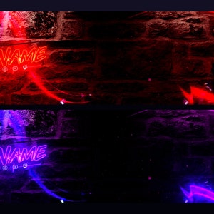 Custom Banner Design - Twitch, Youtube, Kick Profile Banner - Etsy