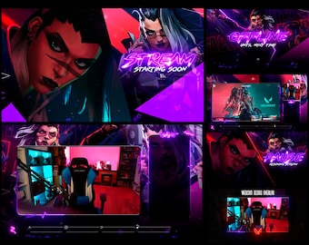 Pack Overlays Fade Valorant - Etsy