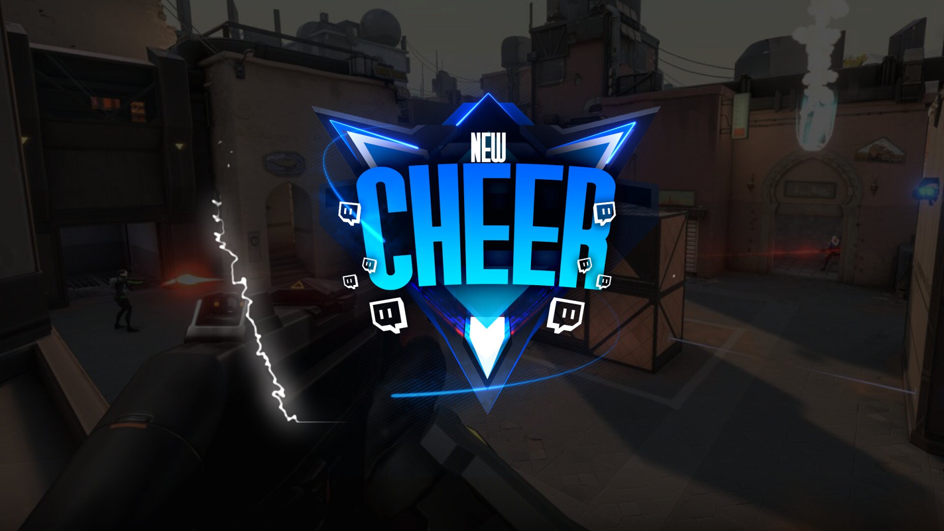 Animated Stream Alerts - Neon Blue Style - Compatible Twitch - Kick ...