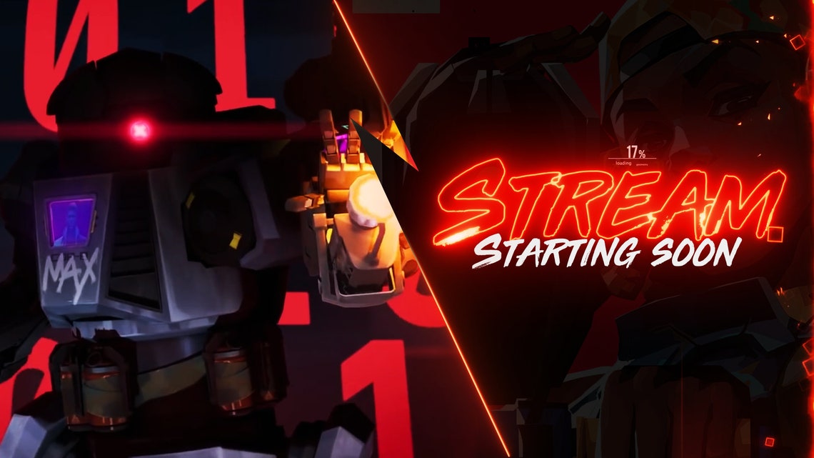 Valorant Raze Animated Stream Overlays Pack HD Quality - Etsy UK