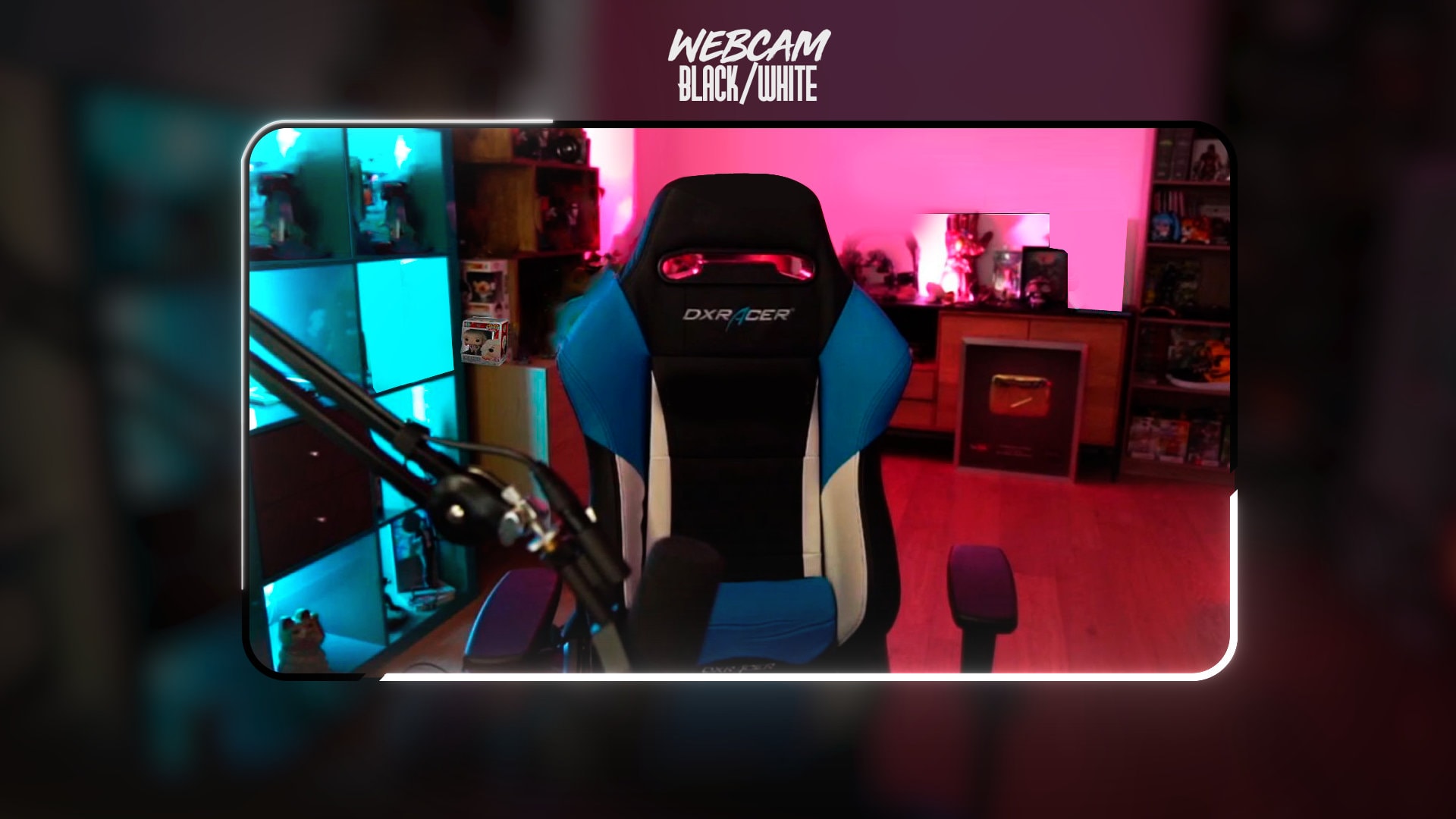 Diseño de superposición Stream Webcam Frame 4 Estilos - Etsy México