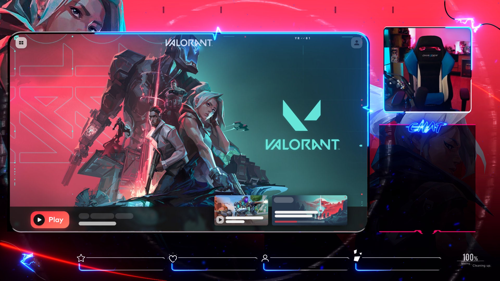 JETT Valorant Animated Stream Overlays Pack WEBM Format - Etsy Ireland