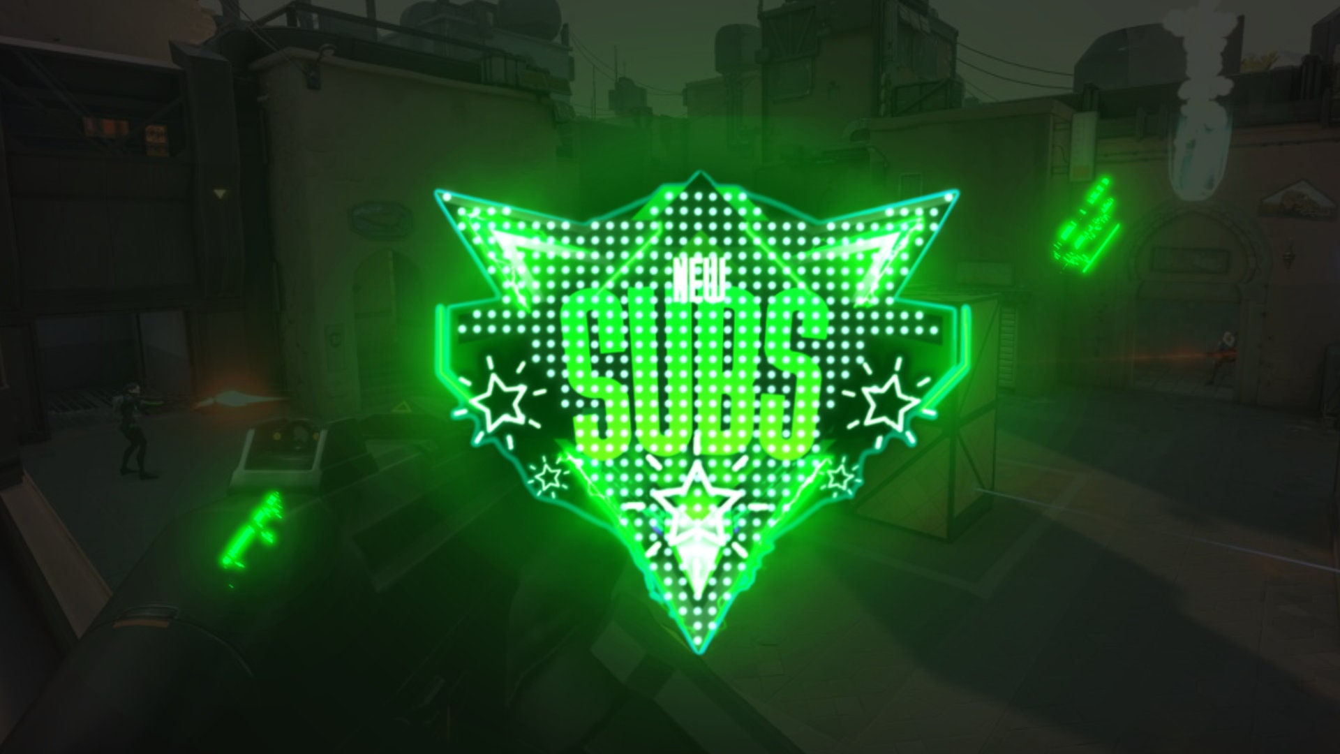 Animated Stream Alerts - Neon Green Style Desing - Compatible Twitch ...