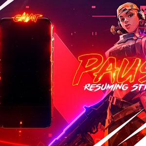 Valorant Raze - Animated Stream Overlays Pack - HD Quality Webm Format ...