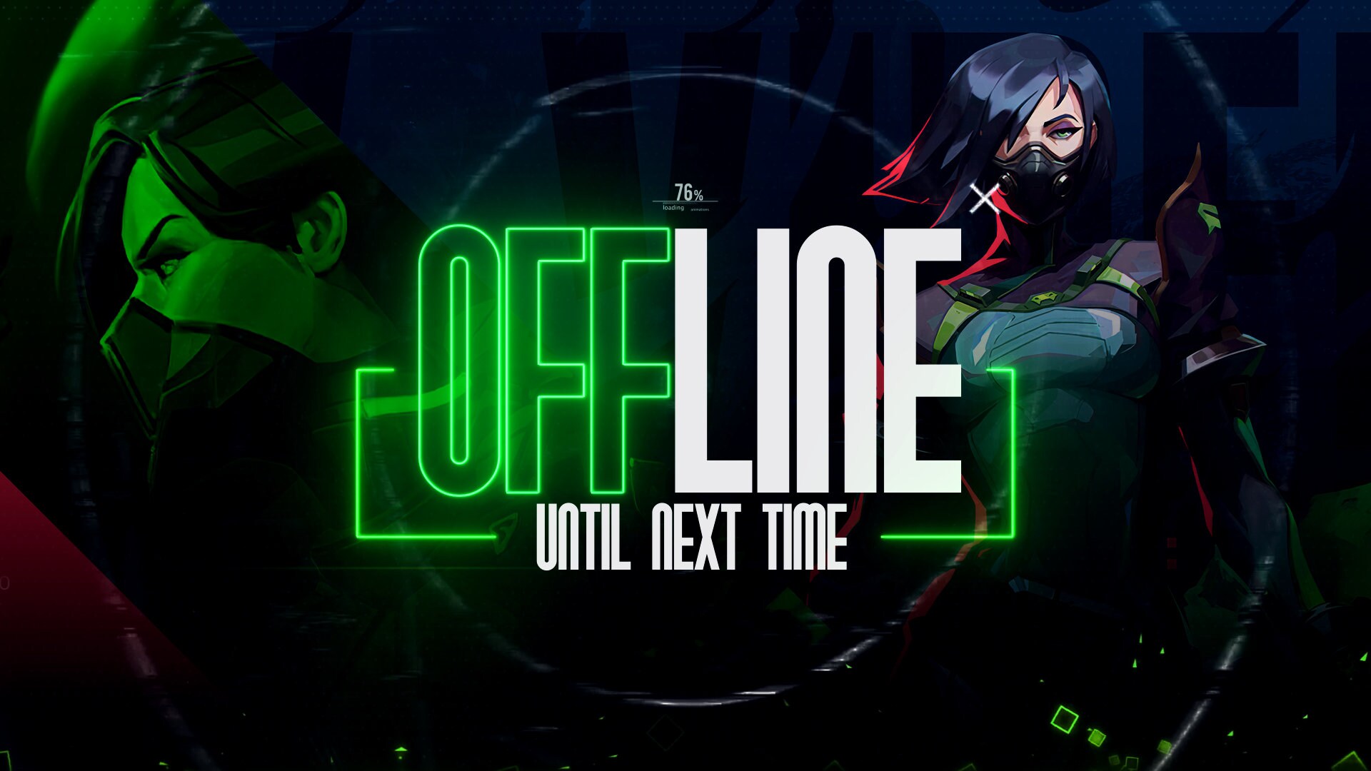 Viper Valorant Animated Stream Overlays Pack WEBM Format - Etsy