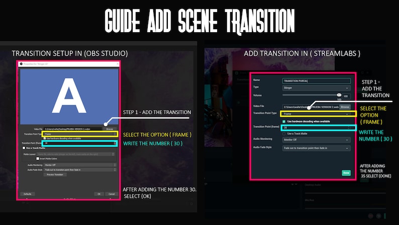 PORTAL - Stream Scene Transition - Easy to Use - Compatible With OBS ...