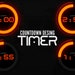 Animated Neon Countdown Timer: Twitch & Kick Overlay (webm) - Etsy