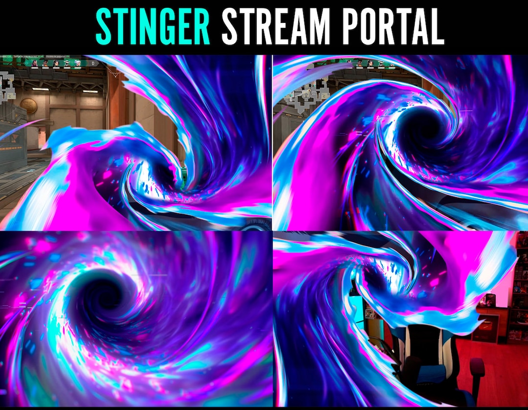 PORTAL Stream Scene Transition - ( Stinger Stream ) - Design - Twitch ...