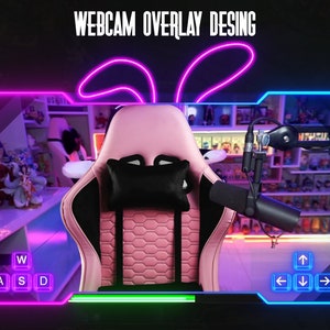 Webcam Overlay Stream - Arcade Gaming Pack of 3 Animated Styles - WEBM ...