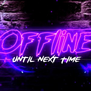Overlays Stream Animated Neon Purple Style Pack - WEBM Format - Etsy