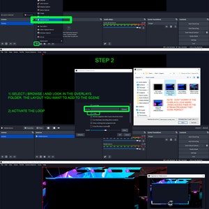 Animated Galaxy Stream Pack - Stream Overlays for Twitch and Kick - Etsy
