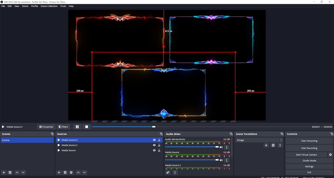 Stream Overlay Webcam - League of Legends - RANKEDS Rangos - Diseño ...