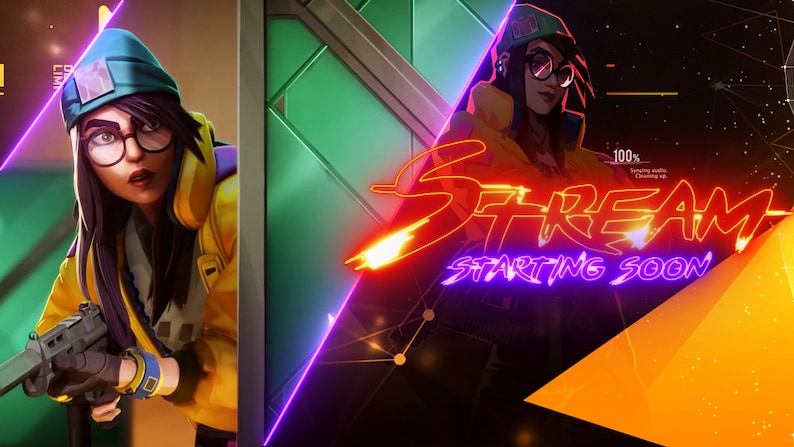 Stream Pack Killjoy Valorant Animated Design HD Quality - Etsy